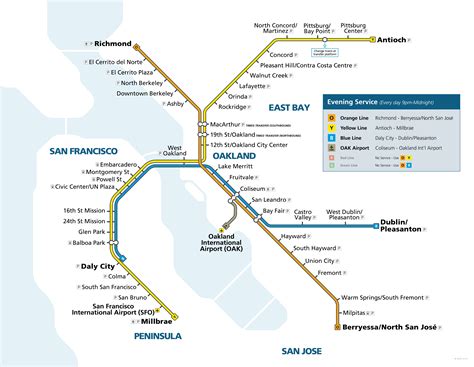 Bart Map And Schedule Winny Kariotta