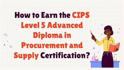 How To Earn The Cips Level 5 Advanced Diploma In Procurement And Supply