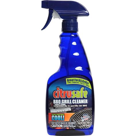 Bbq Grill Cleaner Spray 16 Oz Heavy Duty Citrus Based Degreaser