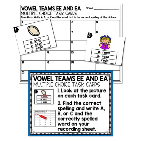 Lucky To Learn Phonics Vowel Teams Long E 1st Grade Phonics