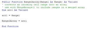 Excel Convert Range To Array In VBA Office Watch