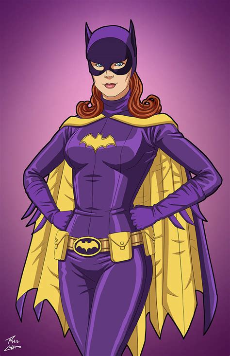 Batgirl Yvonne Craig By Phil Cho On Deviantart