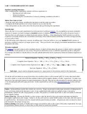 Lab Docx Lab Standardization Of A Base Name Student Learning