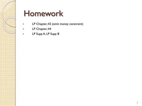Ppt Linear Programming Strategic Allocation Of Resources Decision Making With Excel