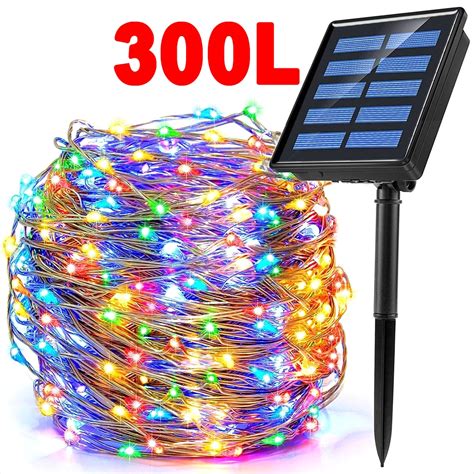 L Luzes Solares à Prova d Água Modos de Fada de Cordas para Decoração de Festa e Natal