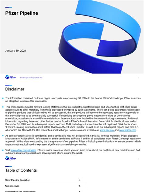 Pipeline Update 30jan2024 0 Pdf Cancer Metastasis