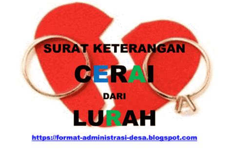 Contoh Surat Keterangan Cerai Dari Kelurahan Cerai Mati Hidup