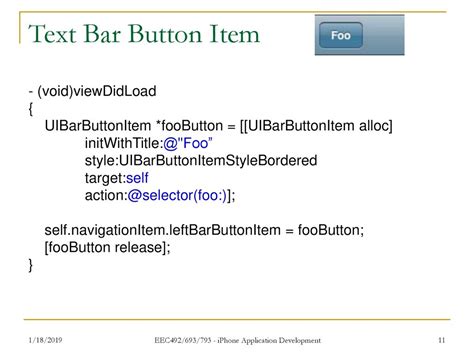 Eec 492693793 Iphone Application Development Ppt Download