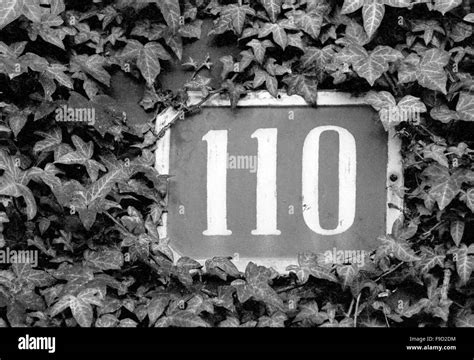 House Number 110 Hi Res Stock Photography And Images Alamy