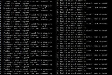 Failed To Ack Failed To Write Request Failed To Send Network Tunnel Txrx Request · Issue 8