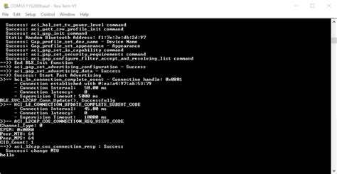 STM32WB0 Bluetooth LE Serial Communication Stm32mcu