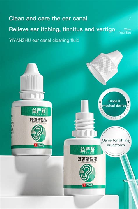 Ear Canal Cleaning Solution Is Suitable For Otitis Media Tinnitus And