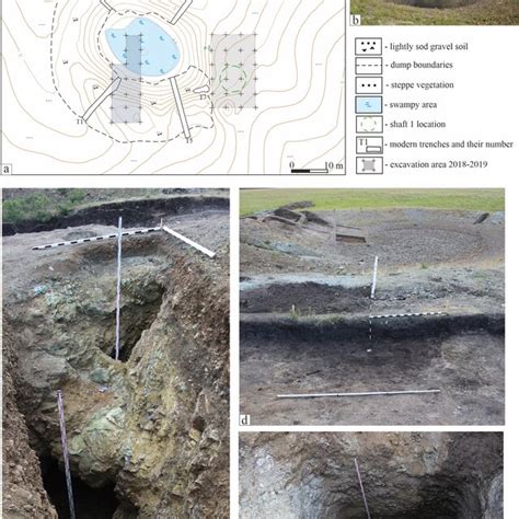 Novotemirsky Mine A Topographic Plan B Central Open Pit Mine C