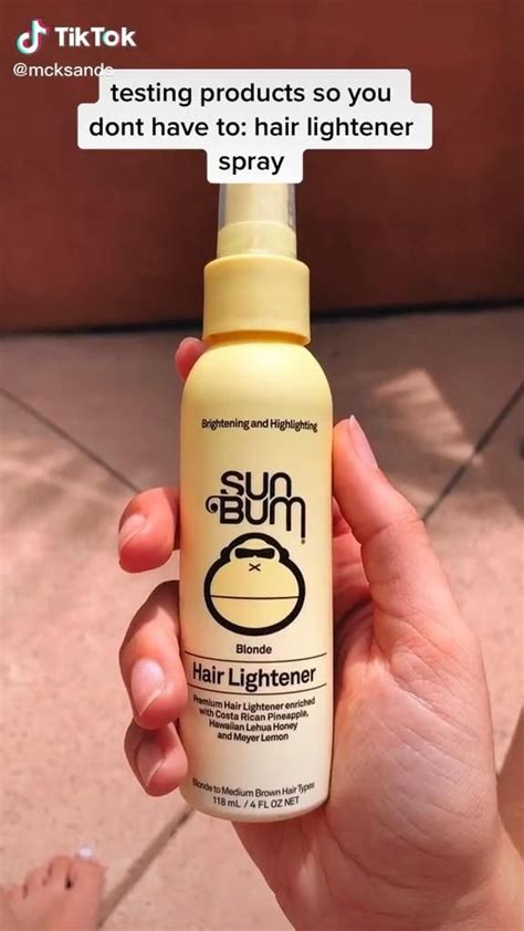 Sun Bum Hair Lightener Before And After Brown Hair Into Vast Chronicle Picture Archive