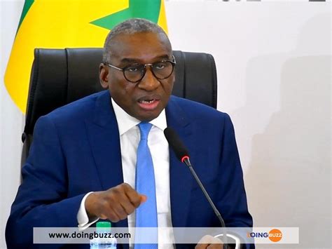 Sidiki Kaba Nommé Premier Ministre Du Sénégal Doingbuzz