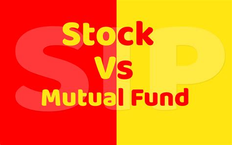 Stock Sip Vs Mutual Fund Sip Uncover The Best Investment Strategy For