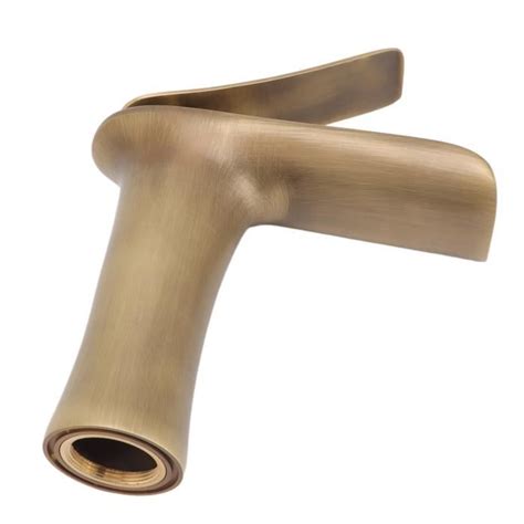 Robinet De Salle De Bain YOSOO Mitigeur De Lavabo Laiton Design