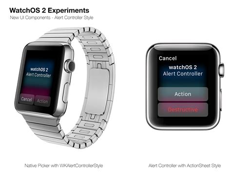 Github Sweefties Watchos Newui Alertcontroller Example Watchos