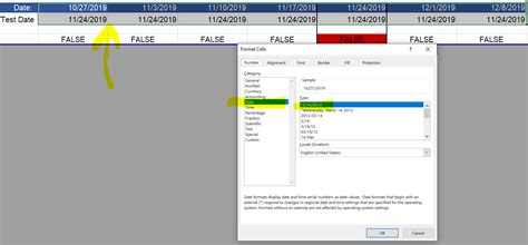 Excel Not Properly Comparing Dates Despite Same Cell Format Super User
