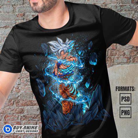 Goku Ultra Instinct Anime Vector T Shirt Design By Batsd On Deviantart