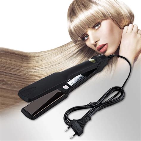 Kemei Fast Heating New Flat Iron Straightening Irons Styling Tools