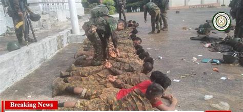 ကျောက်မဲအခြေစိုက် စစ်ကောင်စီ၏ စကခ ၁ လက်အောက်ခံတပ်ဖွဲဝင် ၁၇ ဦး Tnla ထံ လက်နက်ချ အညံ့ခံခဲ့ပြီး