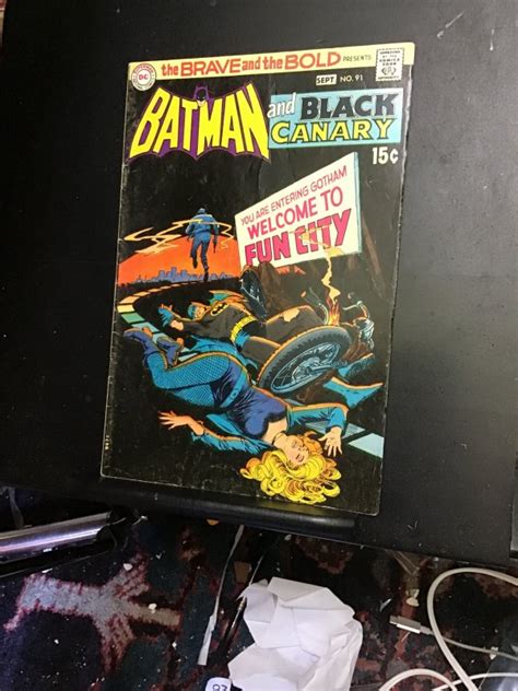 The Brave And The Bold 91 1970 Batman And Black Canary Mid Grade