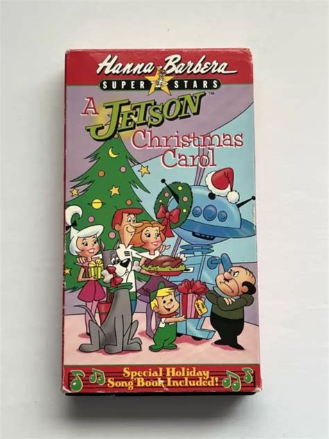 A JETSON CHRISTMAS CAROL VHS 1985 Animated Hanna Barbera Super Stars