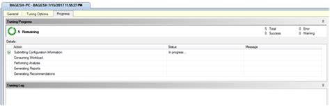Microsoft Business Intelligence Use Of Database Engine Tuning Advisor