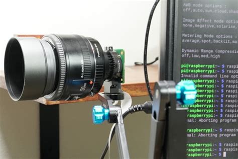 Raspberry Pi DSLR Camera Control With Canon Lens Arrow Com