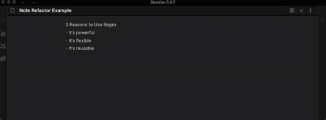Github Lynchjames Note Refactor Obsidian Allows For Text Selections