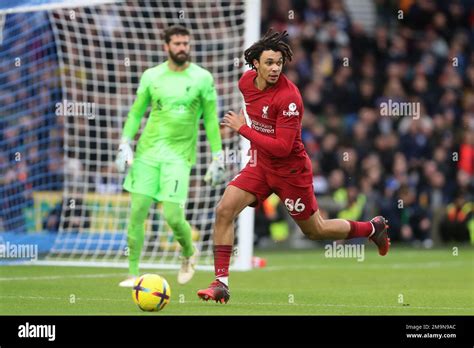 Trent Alexander Arnold In Action For Liverpool Against Brighton Hove