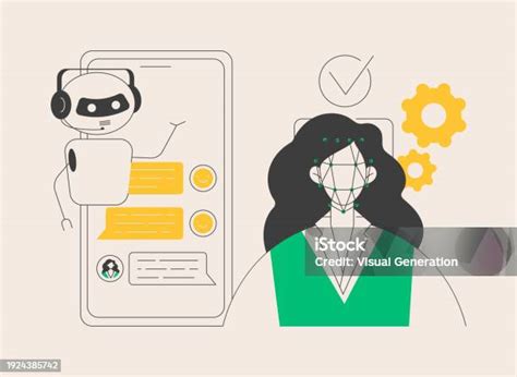 Affective Computing Abstract Concept Vector Illustration Stock