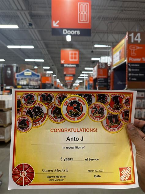 Anto Joseph On Linkedin Workanniversary Threeyears Feelinggrateful Thehomedepot…
