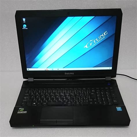 【目立った傷や汚れなし】1円スタート Iiyama ゲーミングノートpc Core I7 4710hq Nvidia Geforce