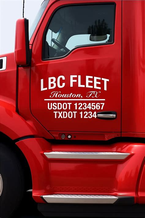 Usdot Number Lbc Fleet