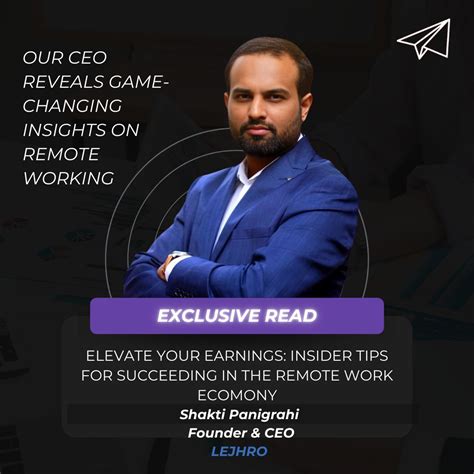 How To Succeed In The Remote Work Economy Lejhro Bootcamp Posted On The Topic Linkedin