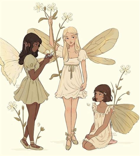 Georgie On Instagram Vintage Fairies Drew This A Couple Months