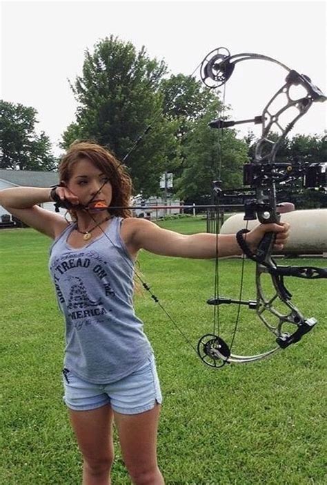 Gals With Guns And Bows Archery Girl Bow Hunting Women Bows