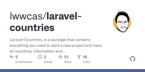 Github Lwwcas Laravel Countries Laravel Countries Is A Package That