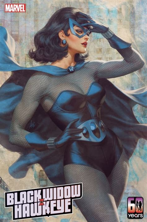 Stunning Black Widow In Og Costume Shown In Cover Art Unveiled By
