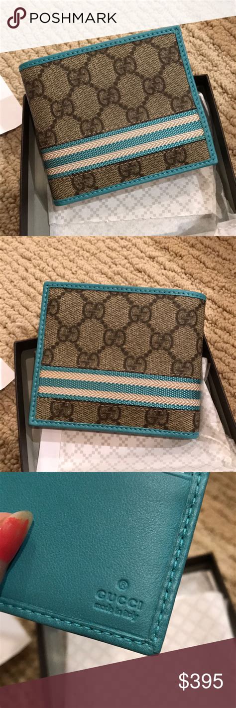 NWT Authentic Gucci Bifold Mens Wallet Very Rare Unisex Fashion