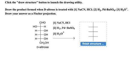 Answered Click The Draw Structure Button To… Bartleby
