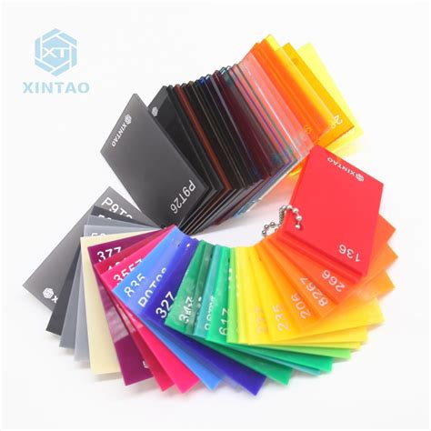 3mm 48ft Colourful Plexiglass Casting Colourless Perspex All Colors