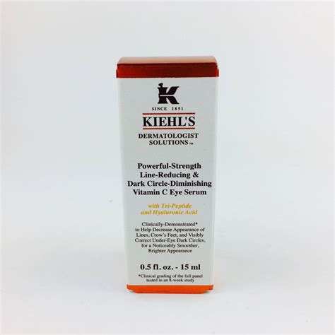 Kiehl S Powerful Strength Line Reducing Dark Circle Diminishing Vitamin C Eye
