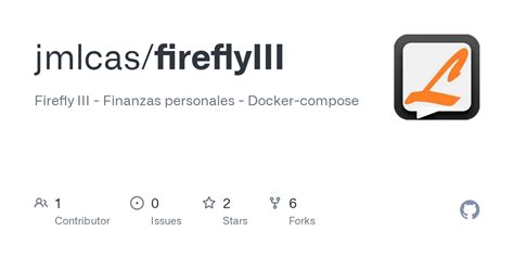 Github Jmlcasfireflyiii Firefly Iii Finanzas Personales Docker