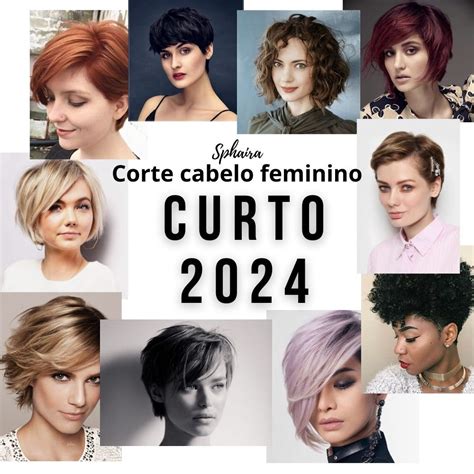 inspirações de Corte cabelo feminino curto moderno