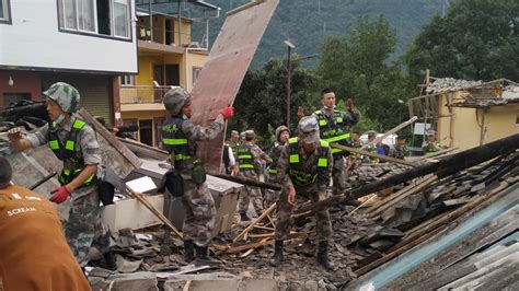 China Earthquake Deaths Rise To 74 As Lockdown Anger Grows