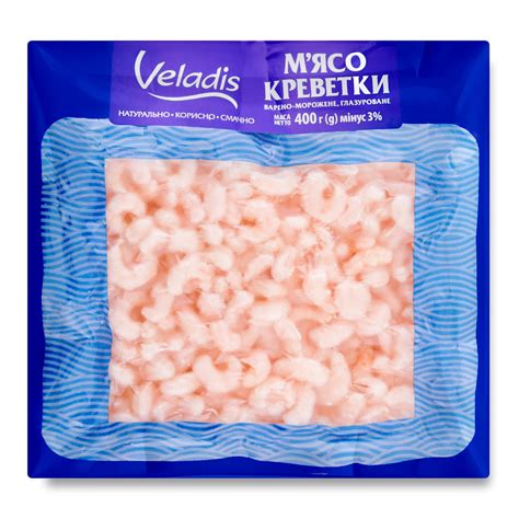 Мясо креветки Veladis в/у в Киеве с доставкой по доступным ценам