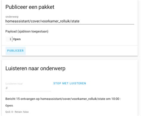Mqtt Cover Device Doesn T Update The Status Configuration Home